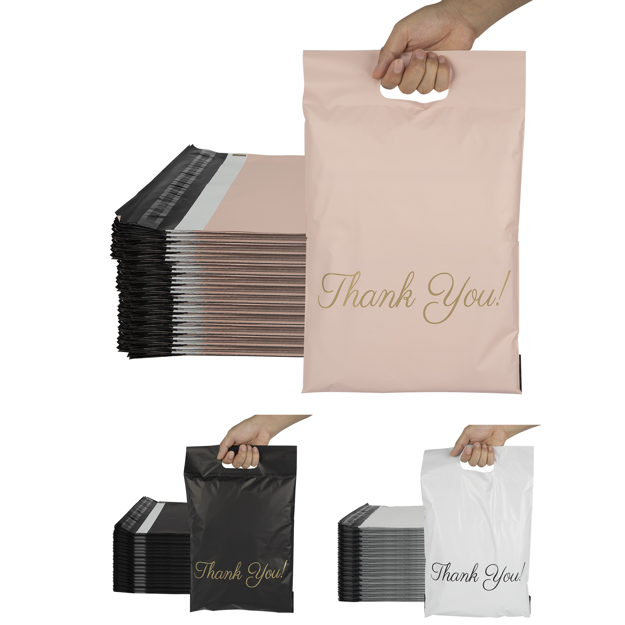 Die Cut Handle Poly Mailer - Tendee